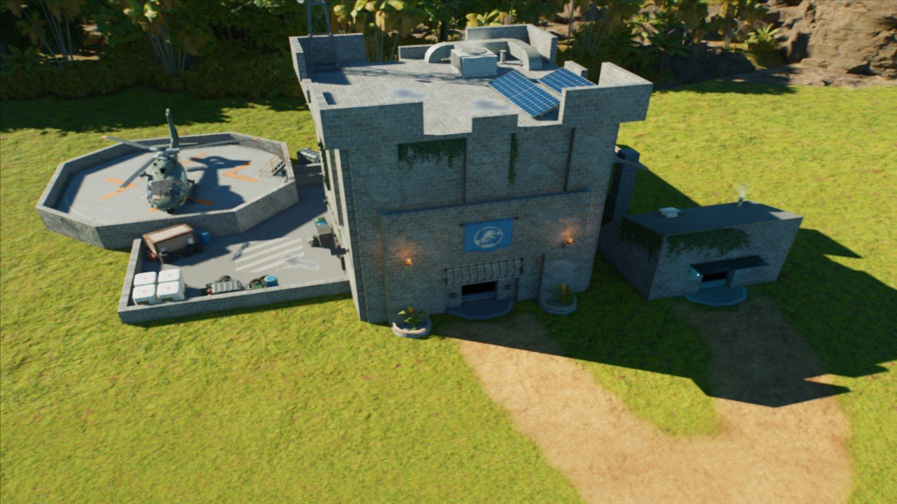 Medieval Ranger Station - Workshop - Jurassic World Evolution 3