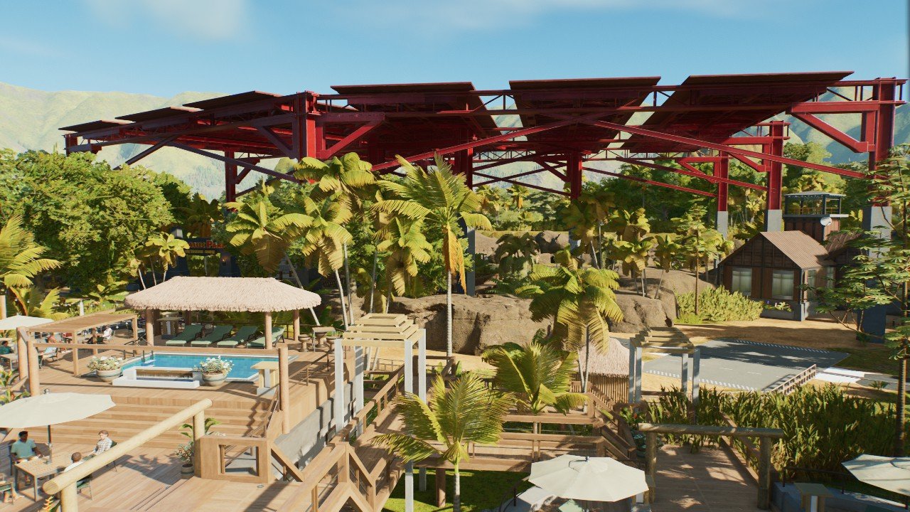 Jurassic Park River Cruise Canopy - Workshop - Jurassic World Evolution 3