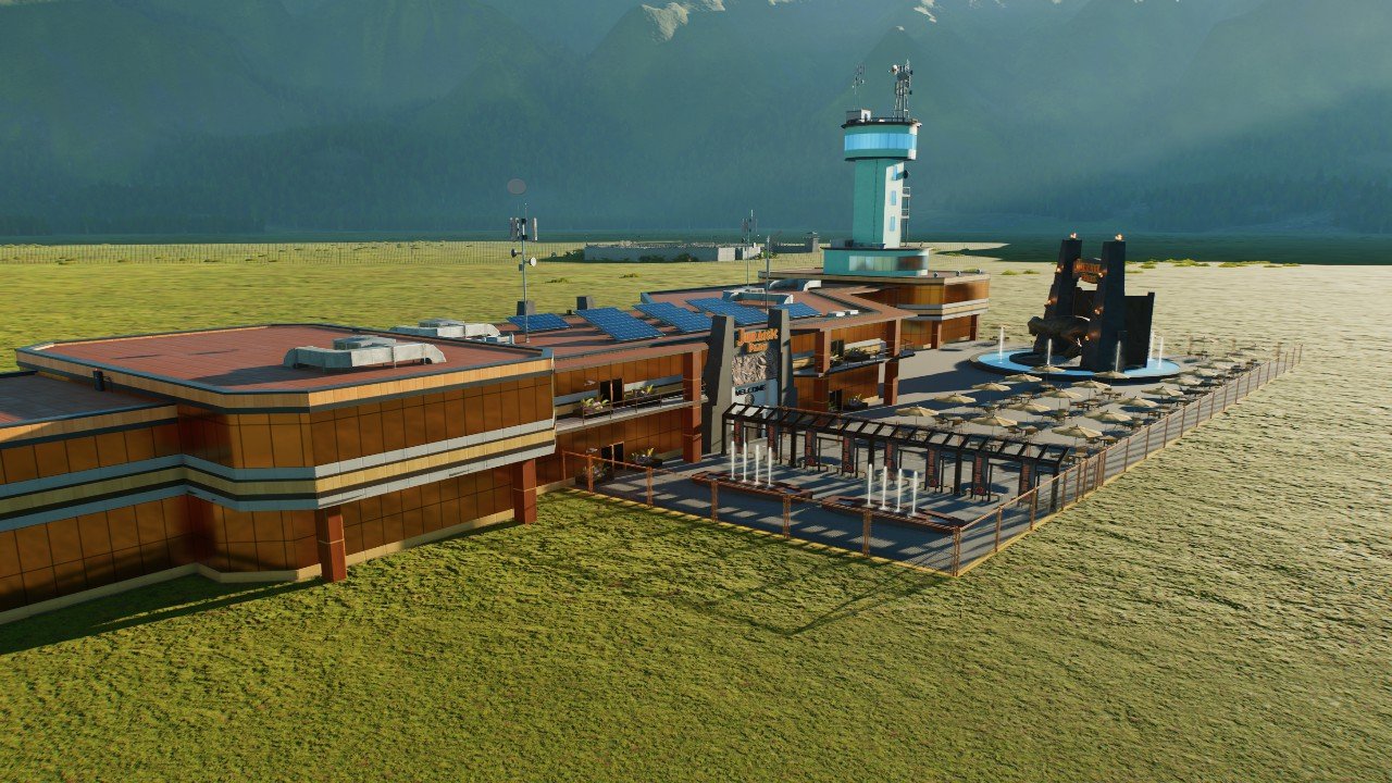 Airport terminal arrival point - Workshop - Jurassic World Evolution 3