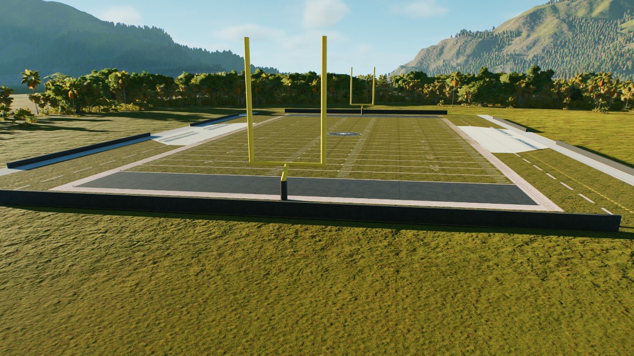 Las Vegas Raptors football field - Workshop - Jurassic World Evolution 3