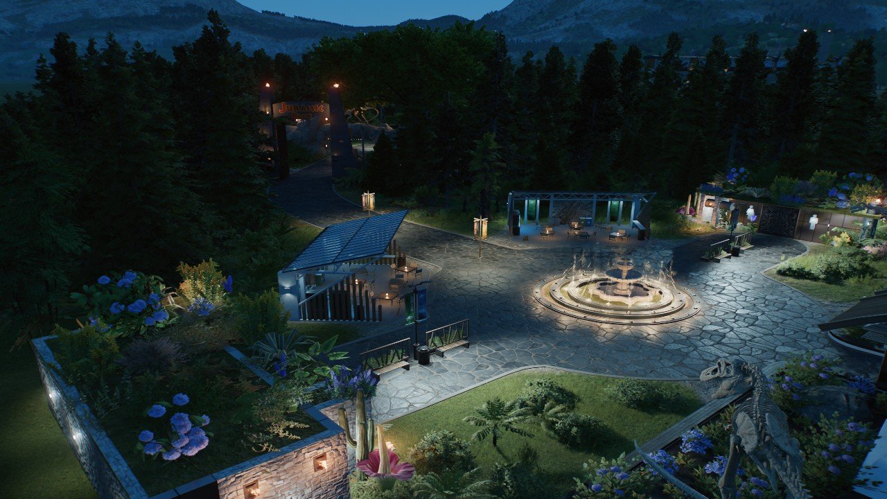 Entrance to Park - Workshop - Jurassic World Evolution 3