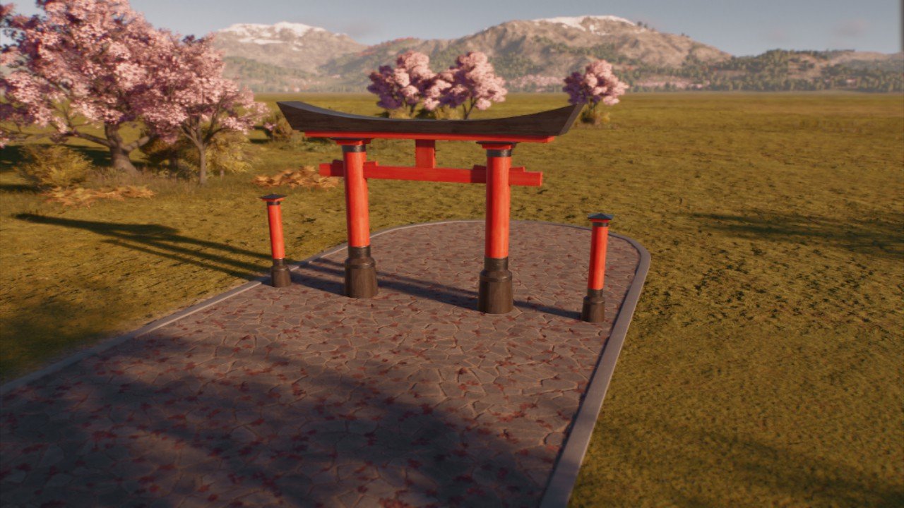 Japanese Arch - Workshop - Jurassic World Evolution 3
