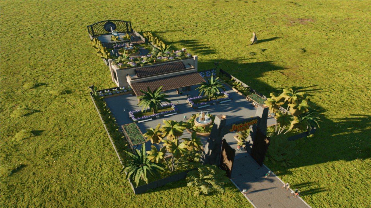 Arrival Point - Tropical - Workshop - Jurassic World Evolution 3