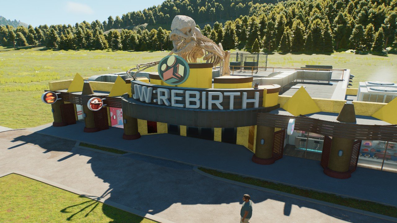 JW:Rebirth movie theater - Workshop - Jurassic World Evolution 3