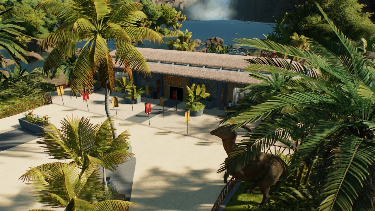 entree Jurassic Park [JJ] - Workshop - Jurassic World Evolution 3