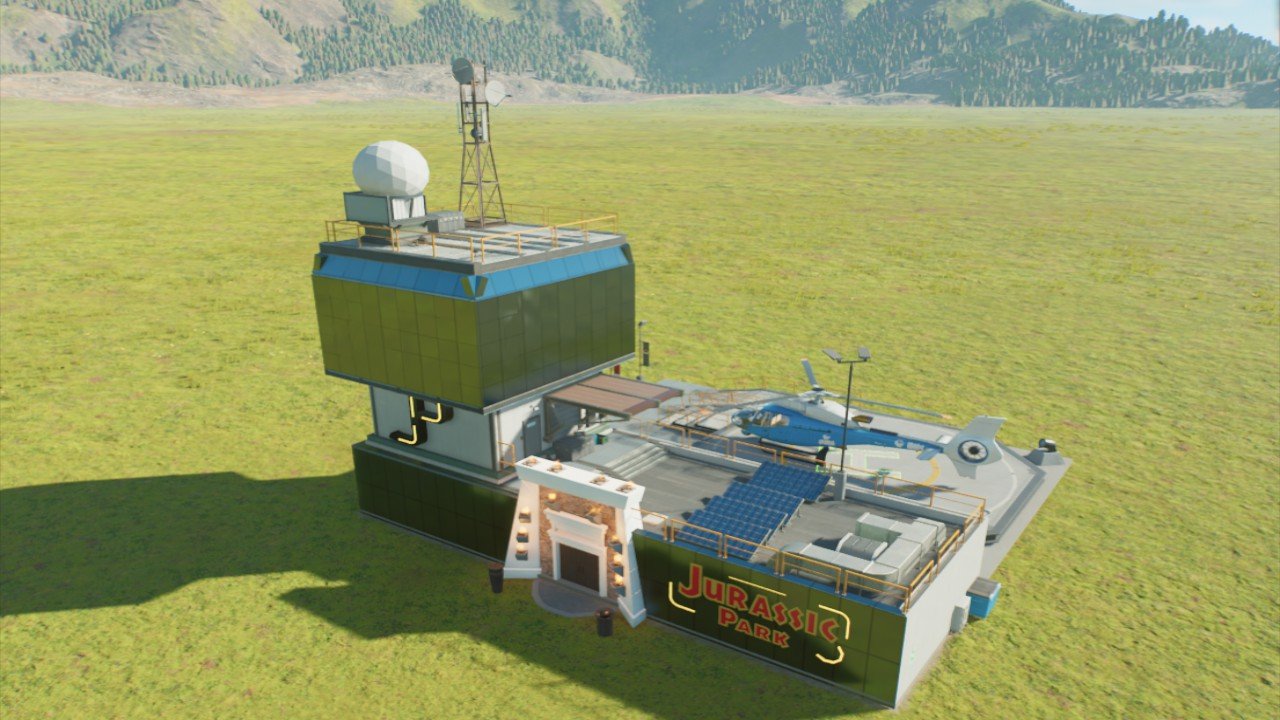 T44.entryhelipad - Workshop - Jurassic World Evolution 3