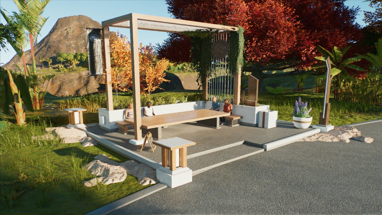 Modern Seating Area - Workshop - Jurassic World Evolution 3