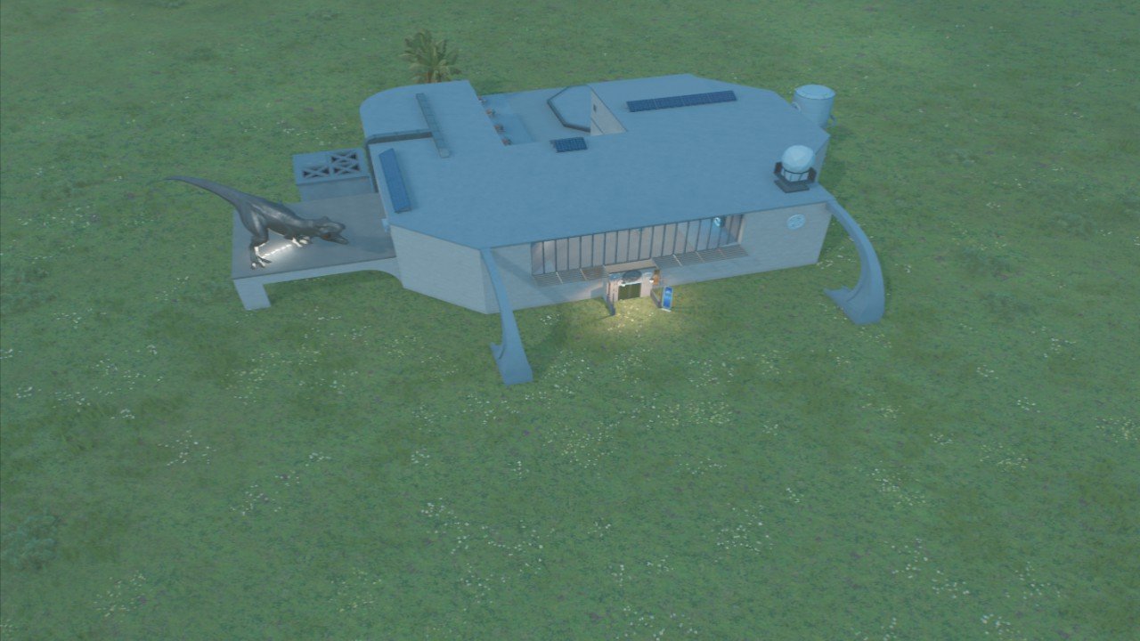 Arrival Point (with windows and waiting area - Workshop - Jurassic ...