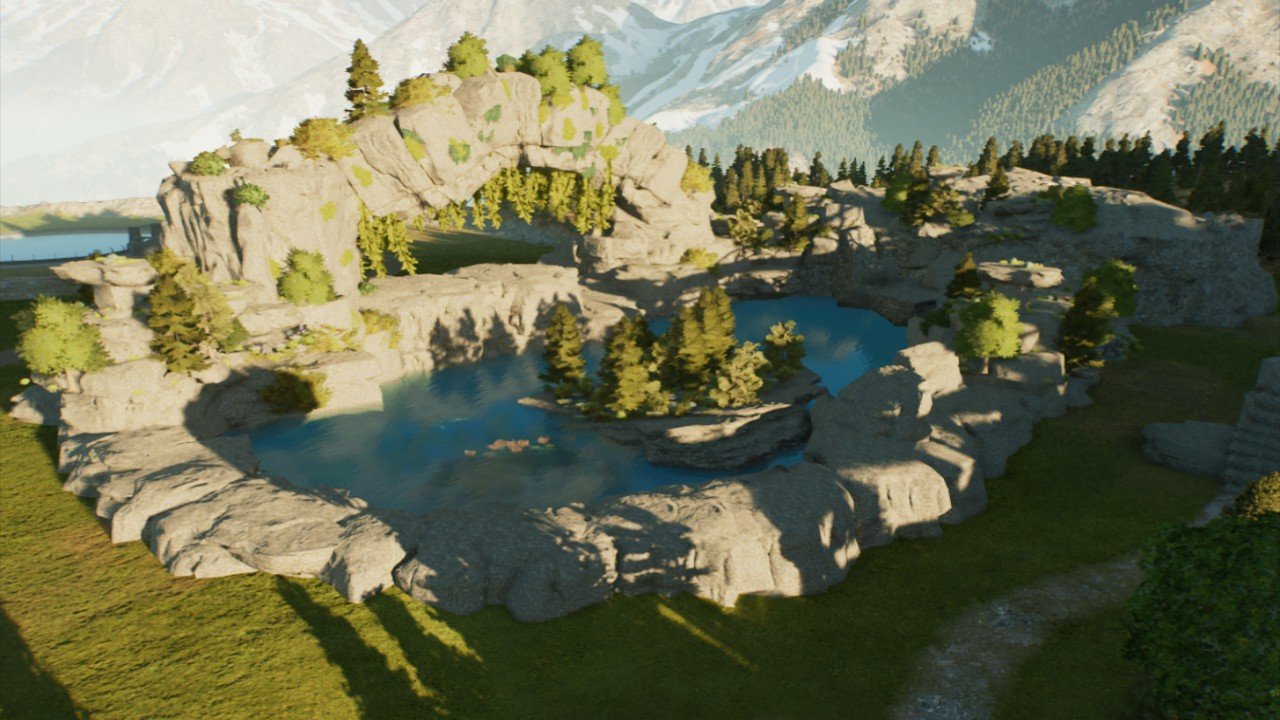 natural shallow lagoon - Workshop - Jurassic World Evolution 3