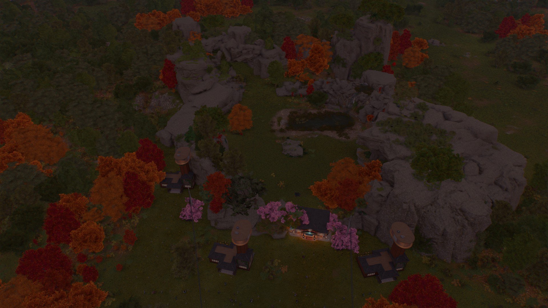 Small Japan Park With Absolutely Stunning Enclosures Workshop
