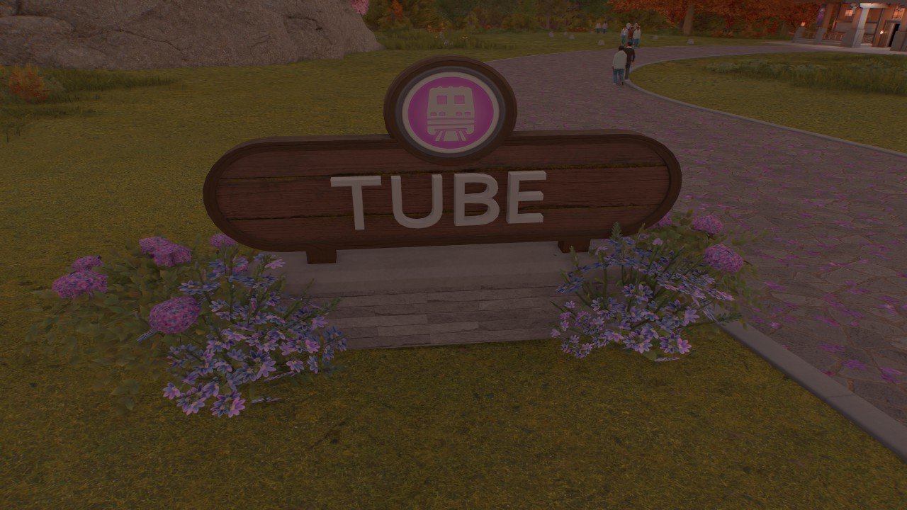 Tube Sign - Workshop - Jurassic World Evolution 3