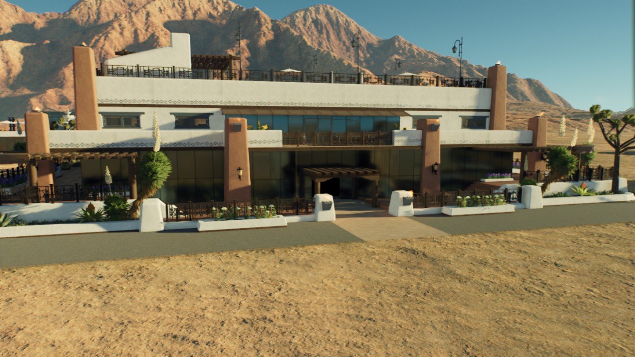 Sandia Large Hotel - Workshop - Jurassic World Evolution 3