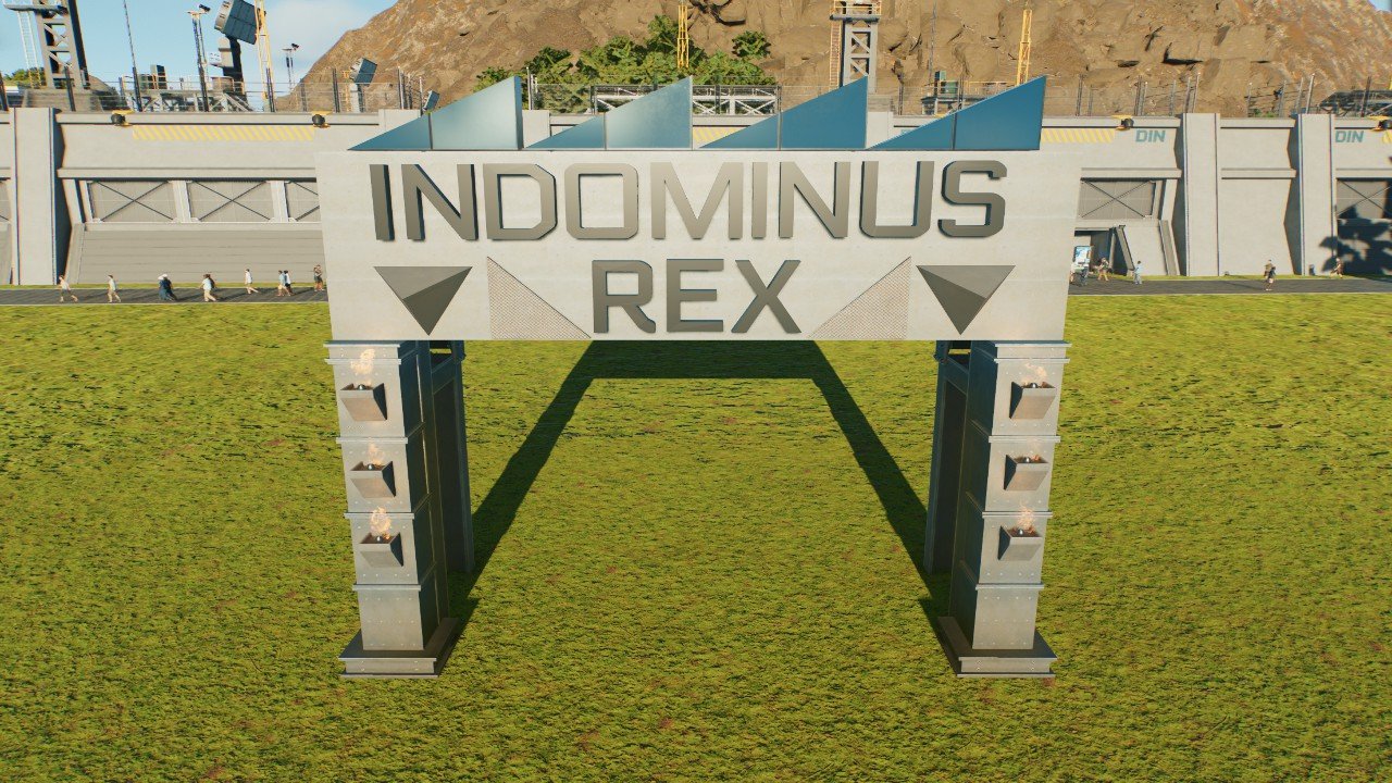 Indominus Rex Sign - ワークショップ - ジュラシック・ワールド・エボリューション 3