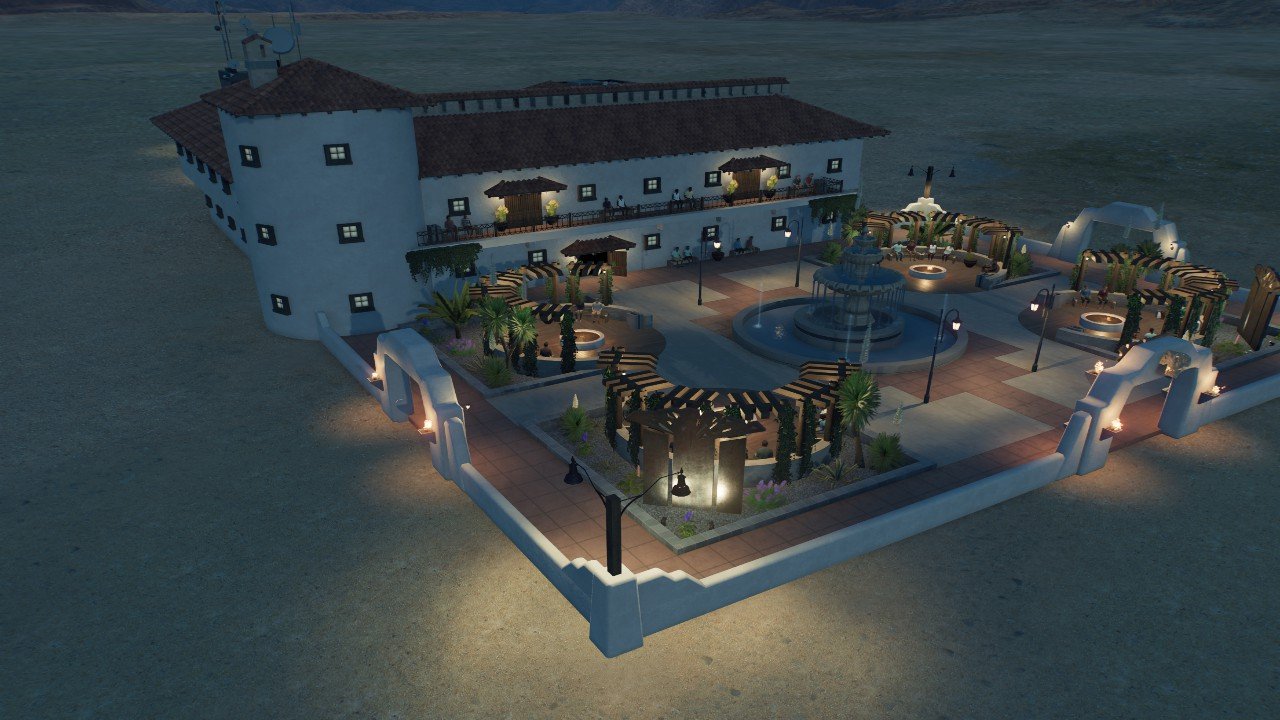 Spanish colonial arrival point - Workshop - Jurassic World Evolution 3