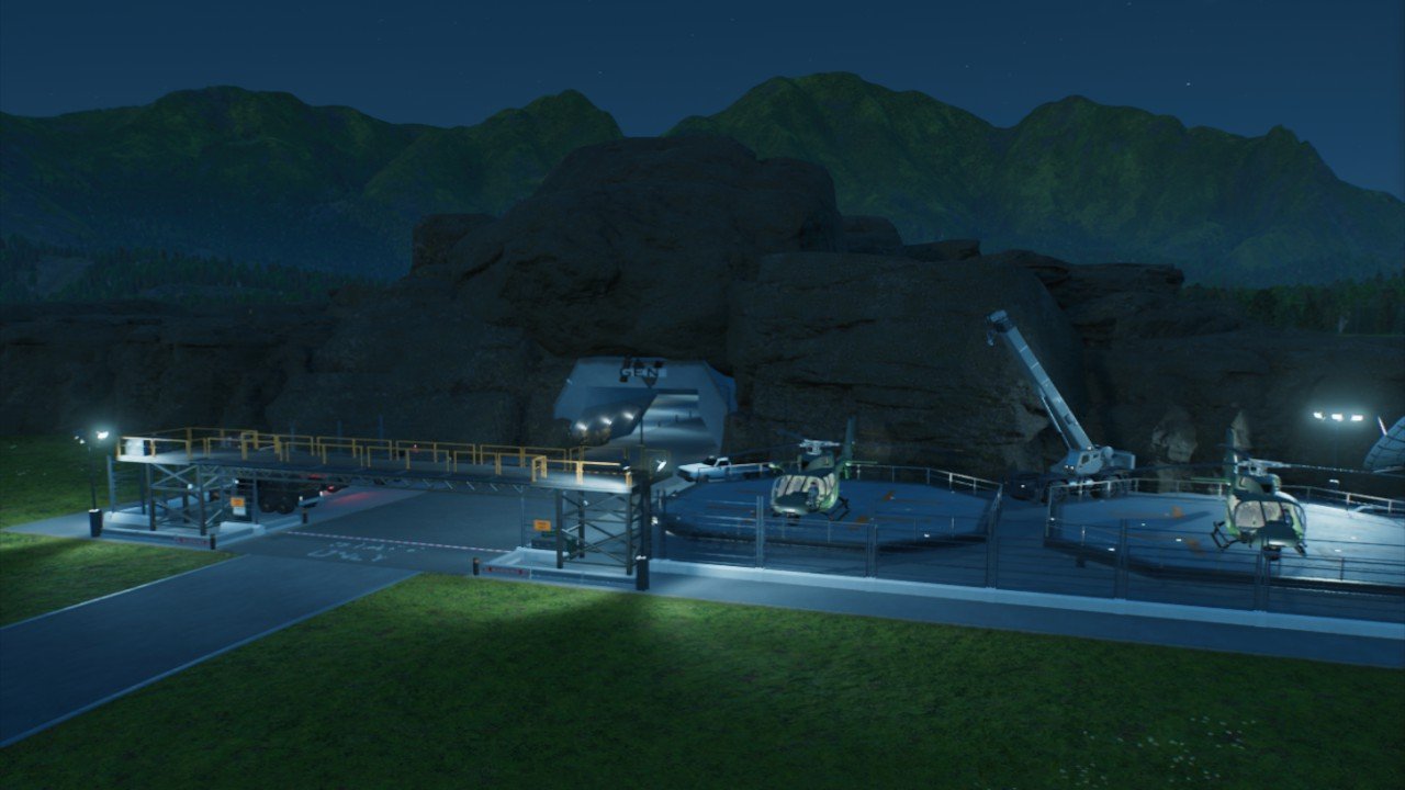 All-in-One InGen Mountain Bunker Facility - Workshop - Jurassic World ...