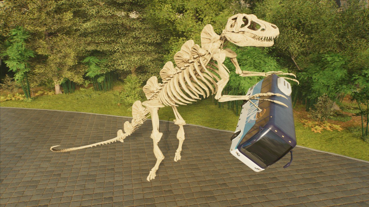 GODZILLA WITH BUS - Workshop - Jurassic World Evolution 3