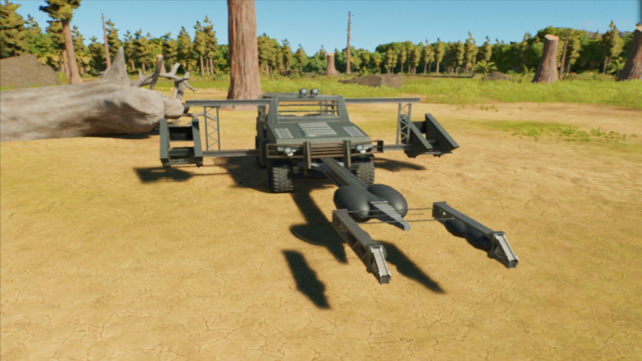 TLW Ingen Capture Vehicle - Workshop - Jurassic World Evolution 3