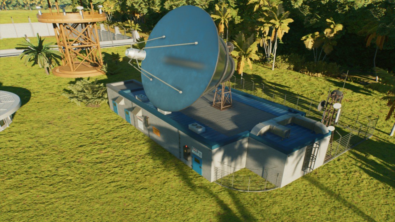 RADAR DISH JPBUILDER - Workshop - Jurassic World Evolution 3