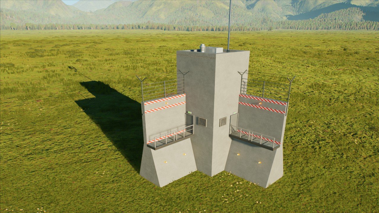 Max Security Fence Inner Corner - Workshop - Jurassic World Evolution 3