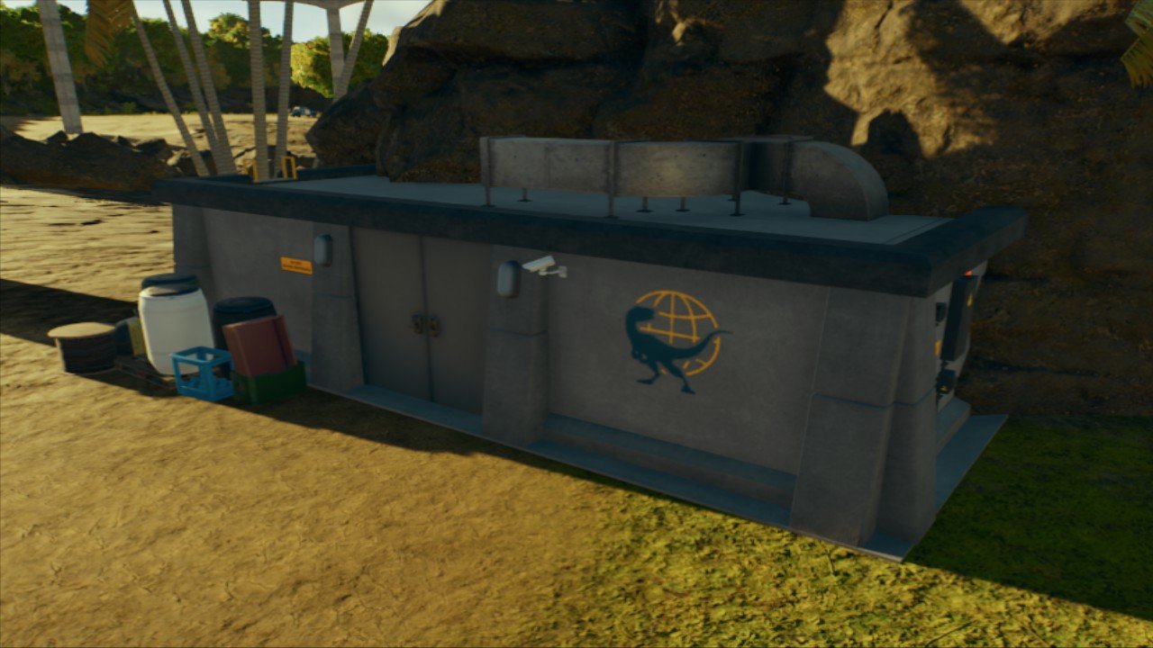 Bunker/Hyper Loop Staff Entrance~ - Workshop - Jurassic World Evolution 3
