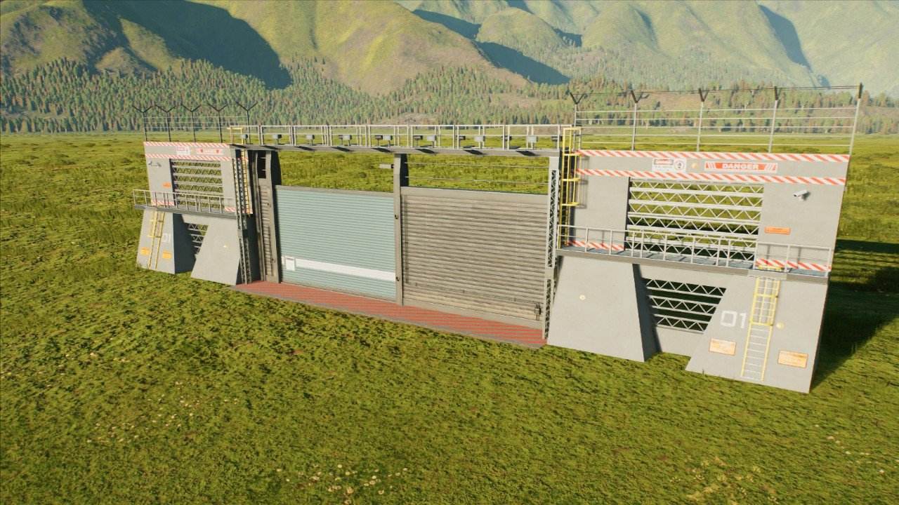 Max Security Fence Gate - Workshop - Jurassic World Evolution 3
