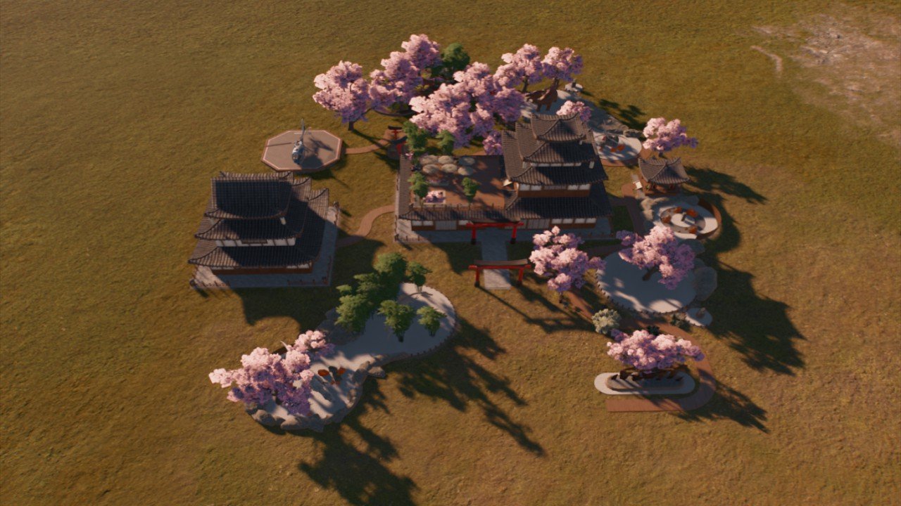 Japanese Arrival Point - Workshop - Jurassic World Evolution 3