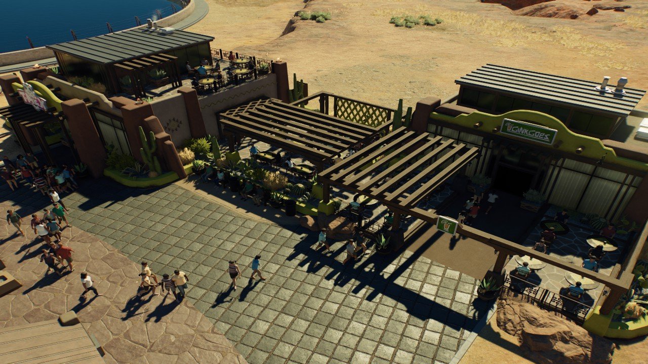 Combined Texicana Amenities - Workshop - Jurassic World Evolution 3