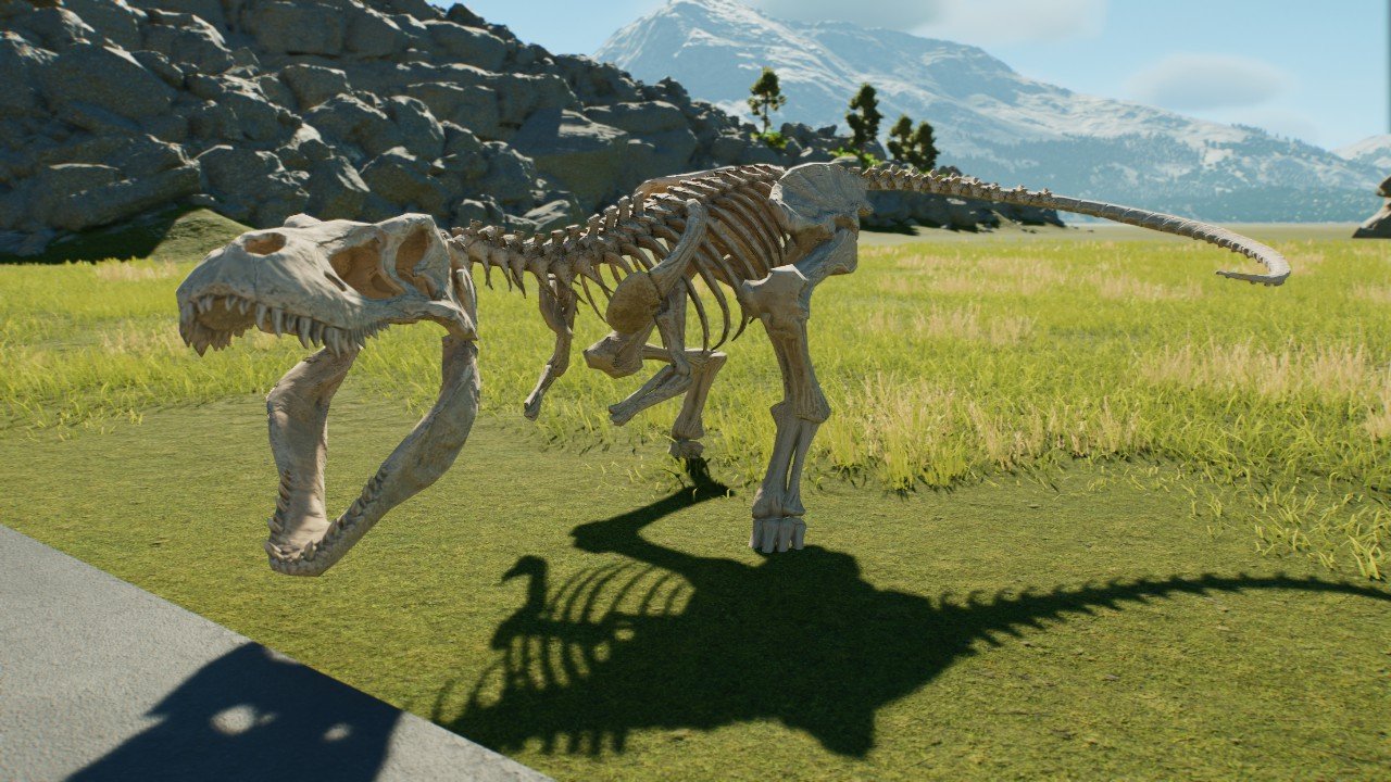 T-Rex in battle stance - Workshop - Jurassic World Evolution 3