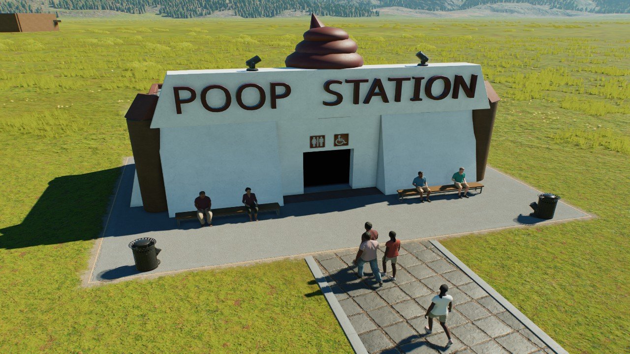 Poo Station - Workshop - Jurassic World Evolution 3