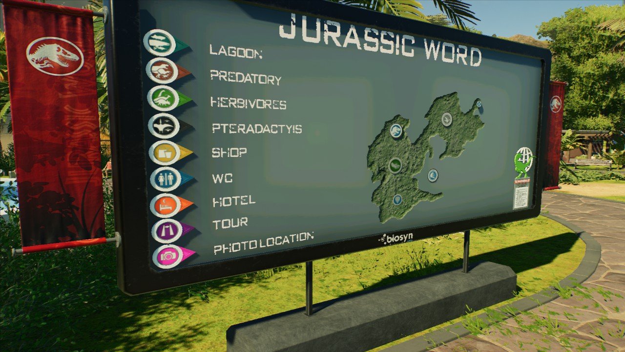Map - Workshop - Jurassic World Evolution 3