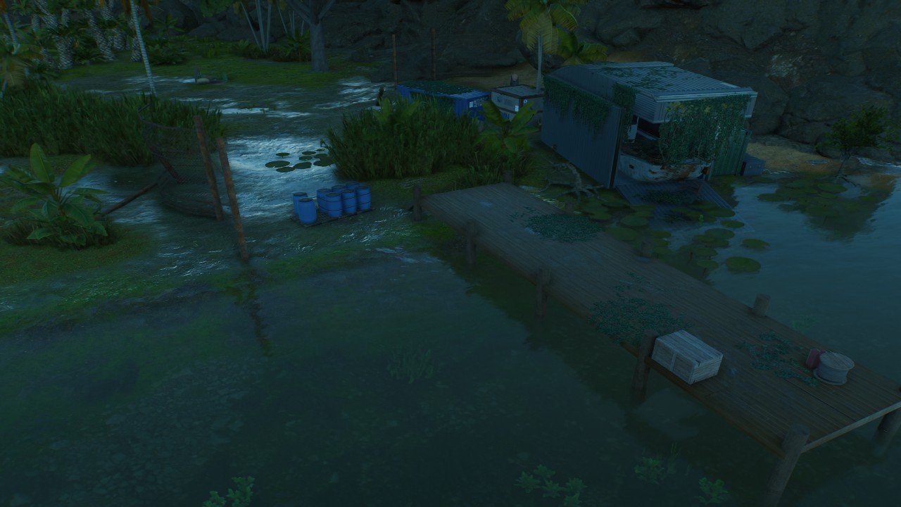 Abandoned Fishing Dock - Workshop - Jurassic World Evolution 3