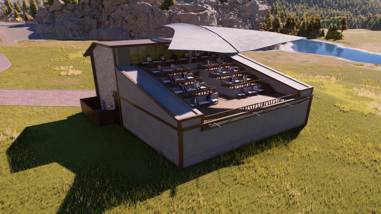 Single Viewing Stand - Workshop - Jurassic World Evolution 3