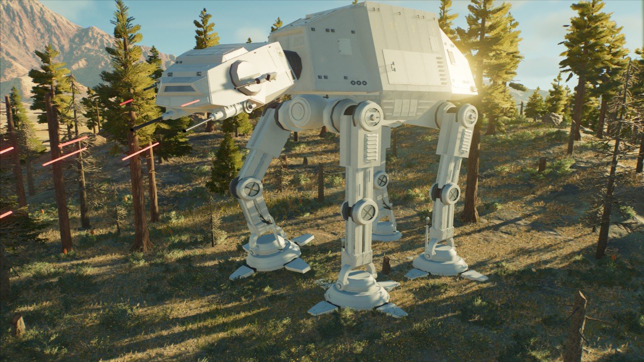 AT-AT IMPERIAL WALKER - Workshop - Jurassic World Evolution 3
