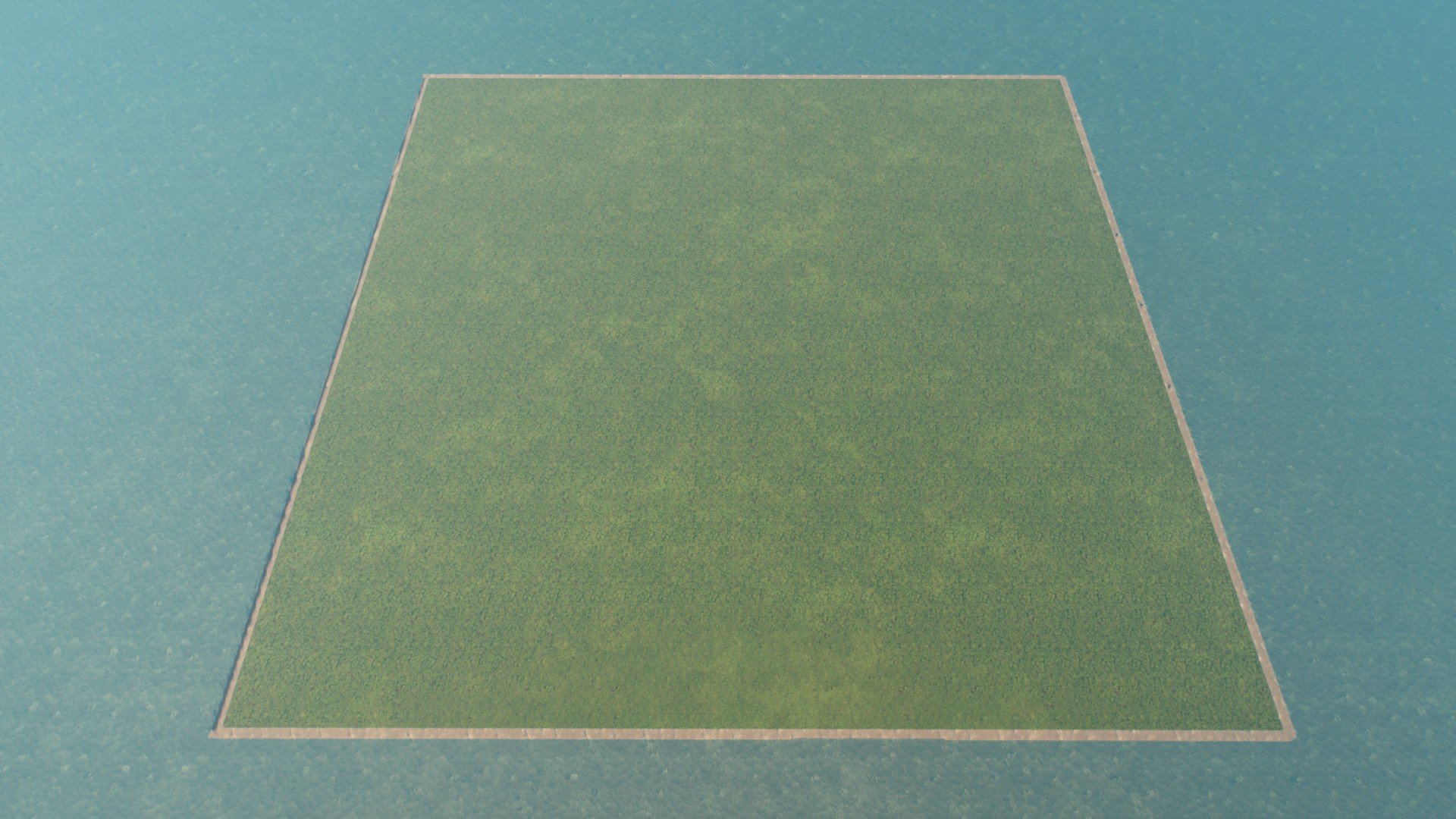 Flat Square Island (Modded) - Workshop - Jurassic World Evolution 3