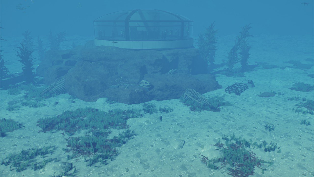 Remote lagoon gallery for big animals - Workshop - Jurassic World ...