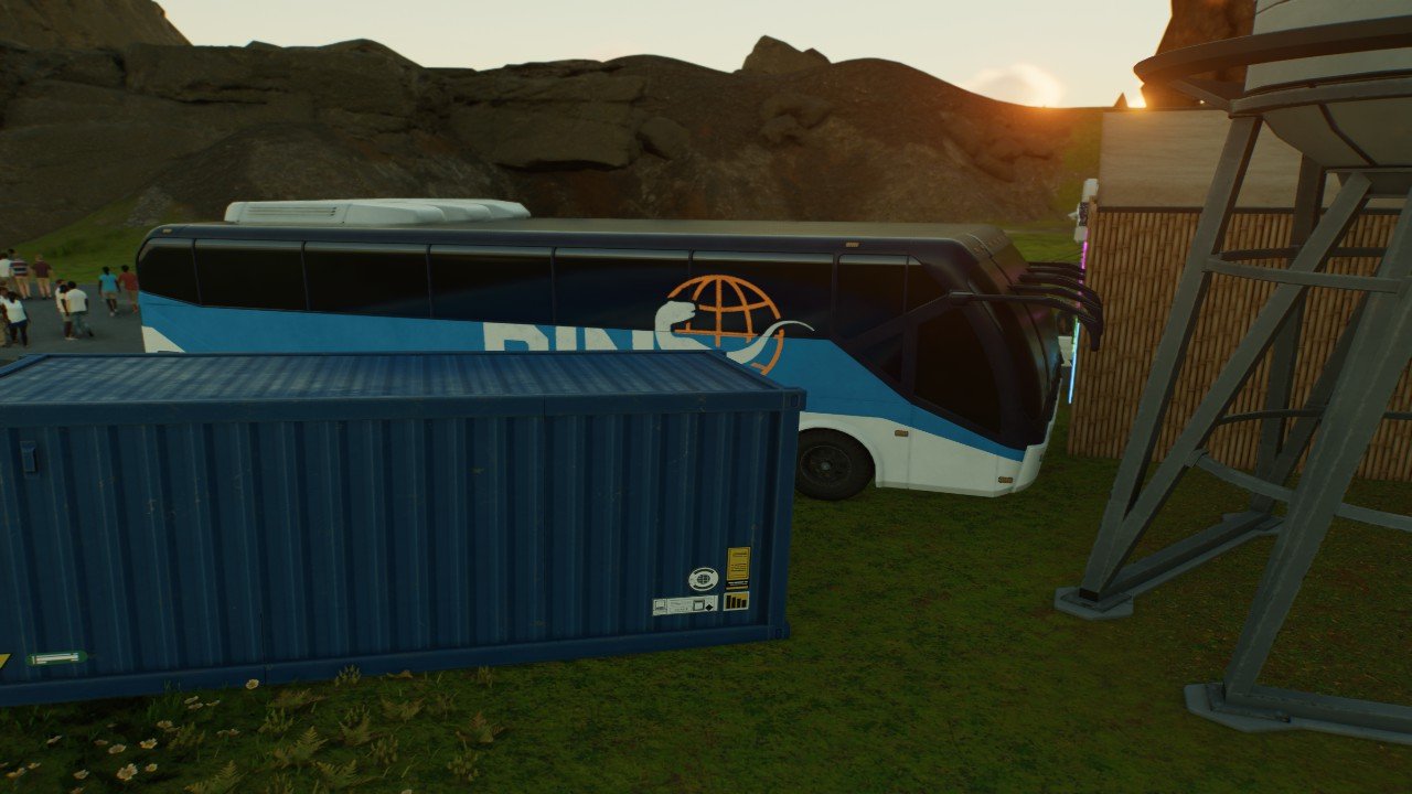 Cargo bus - Workshop - Jurassic World Evolution 3