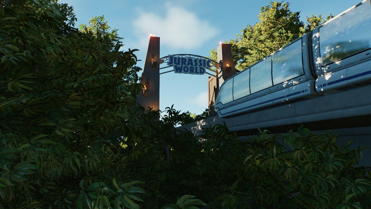 Semi-Accurate JW Movie Gate - Workshop - Jurassic World Evolution 3