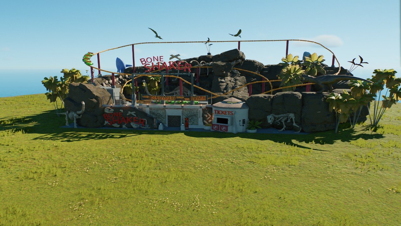 Bone shaker fliped sign - Workshop - Jurassic World Evolution 3