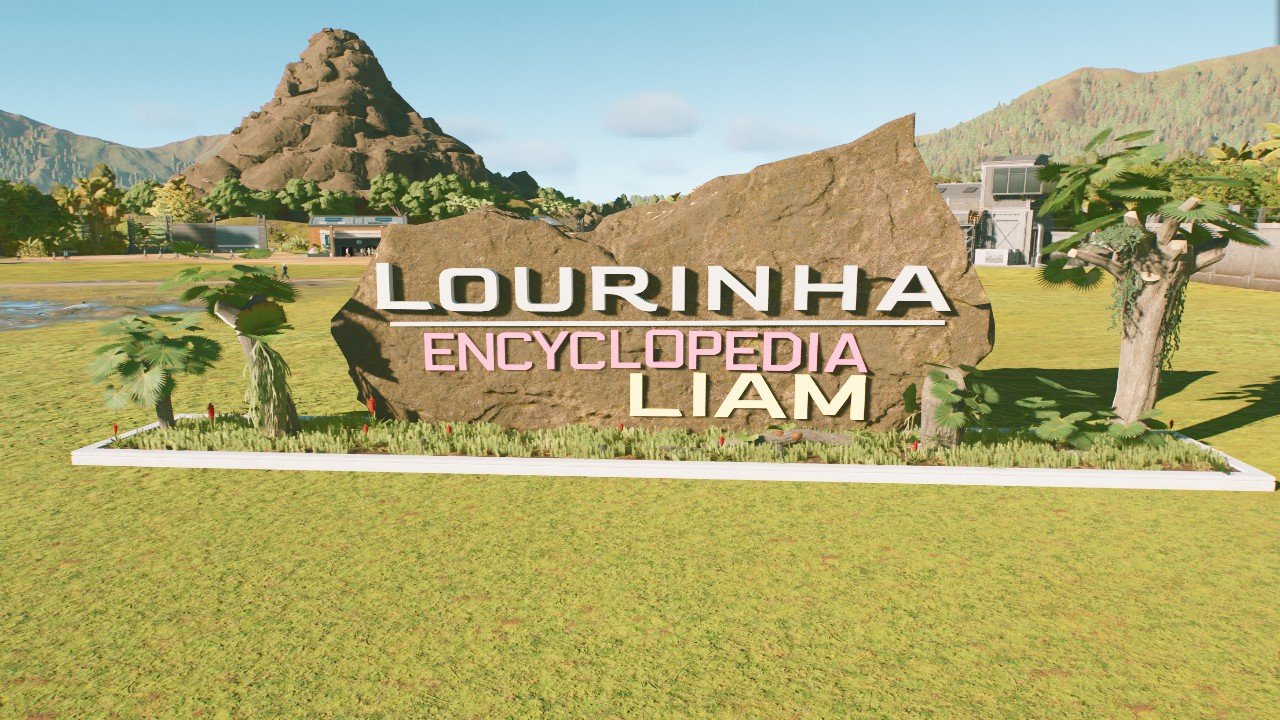 LOURINHA SIGN - ENCYCLOPEDIA LIAM - Workshop - Jurassic World Evolution 3