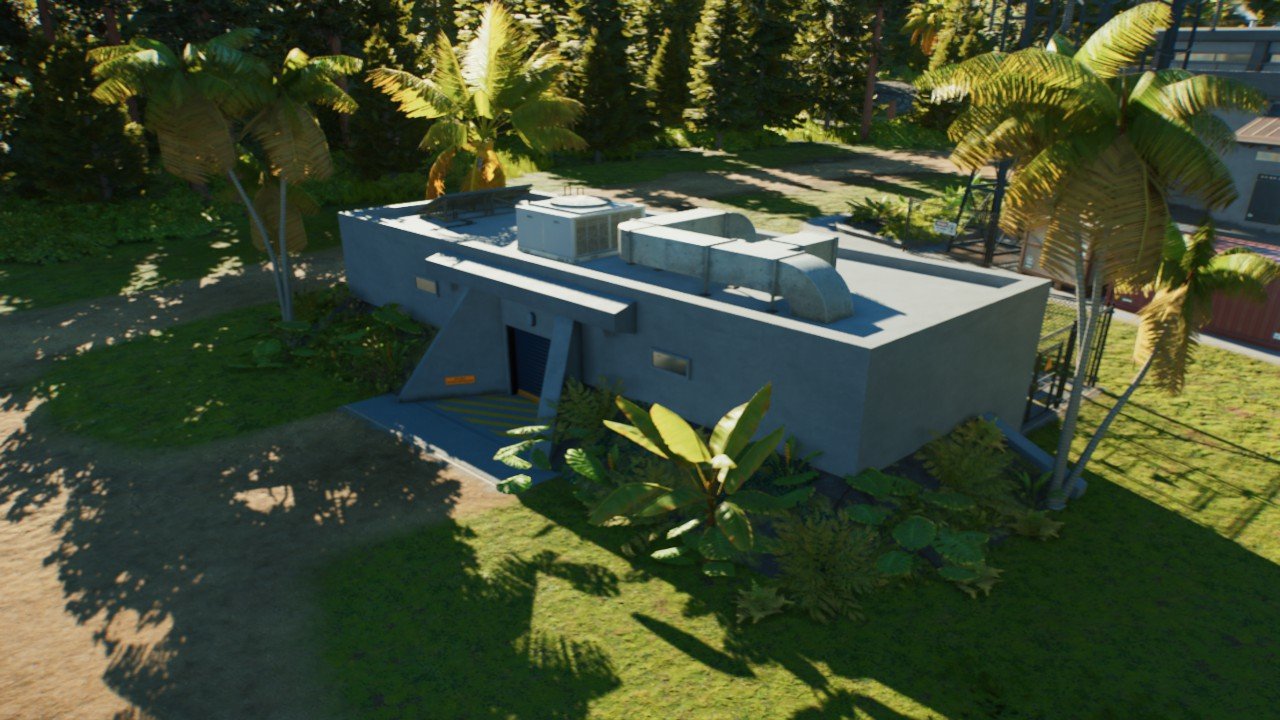 Basic Emergency Bunker - Workshop - Jurassic World Evolution 3