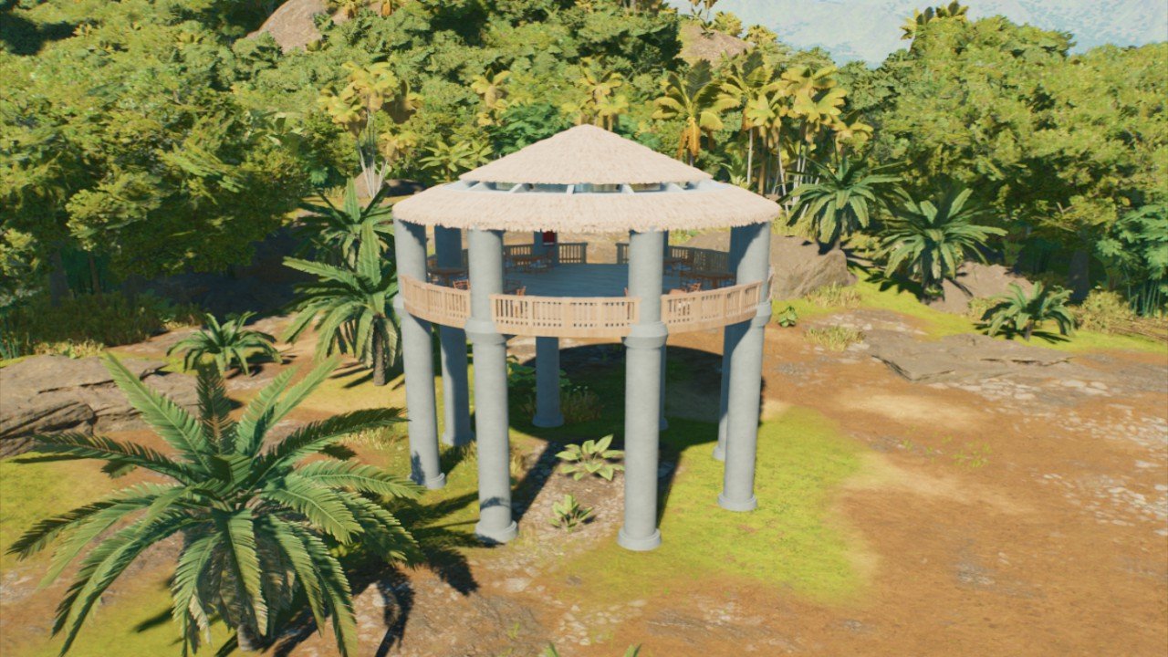 JP Guest Seating Platform - Workshop - Jurassic World Evolution 3