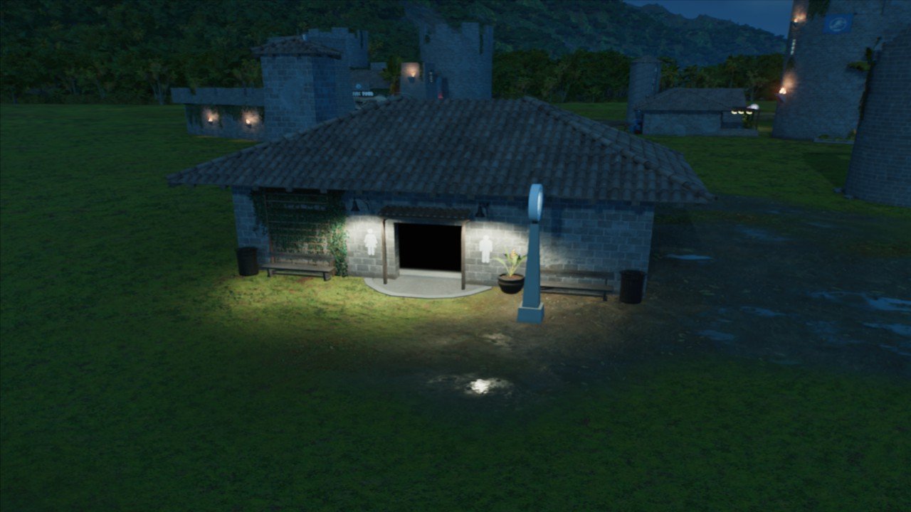 Medieval Restroom V2 - Workshop - Jurassic World Evolution 3