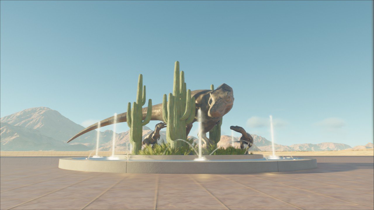 T'rex family stature - Jurassic World Evolution 3 creation - Frontier ...