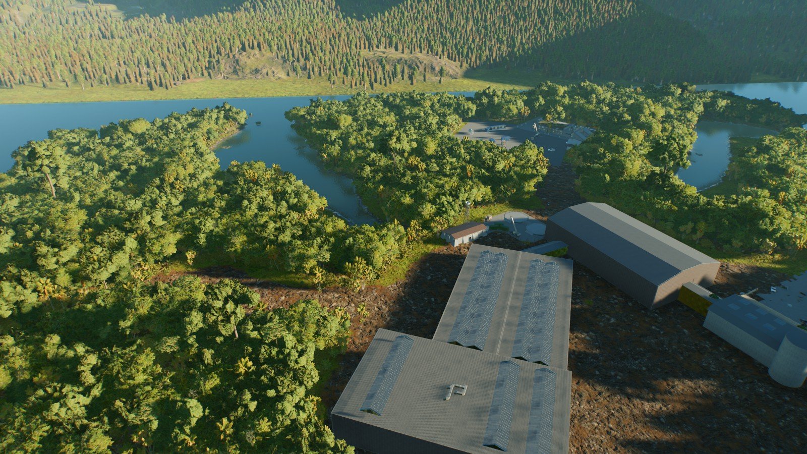 Isla Sorna 1993 No Dinosaurs - Workshop - Jurassic World Evolution 3