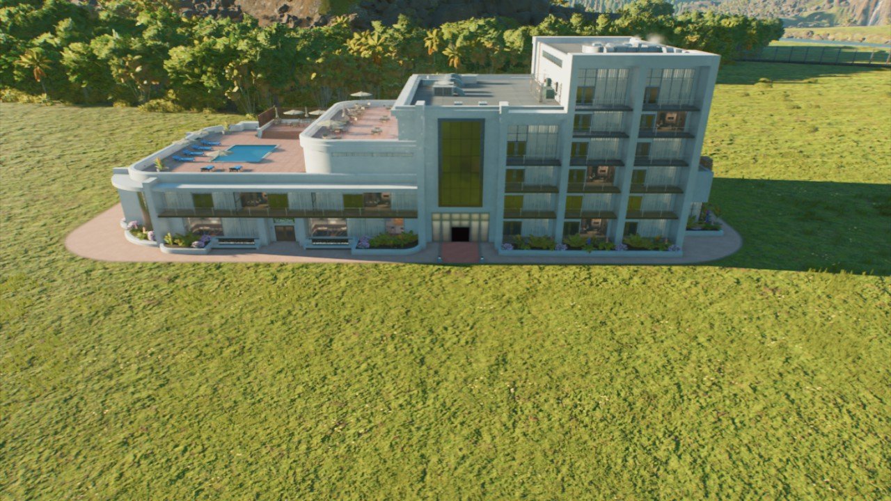 Jurassic World Extended Hotel - Workshop - Jurassic World Evolution 3