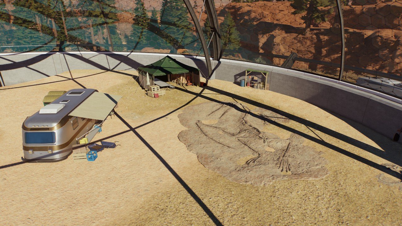 Badlands Dig Site - Workshop - Jurassic World Evolution 3