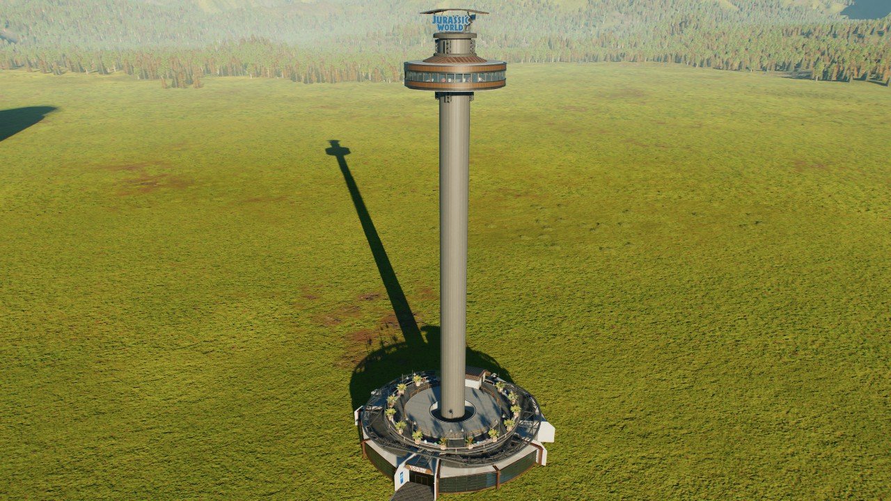 Viewing Tower Attraction - Workshop - Jurassic World Evolution 3