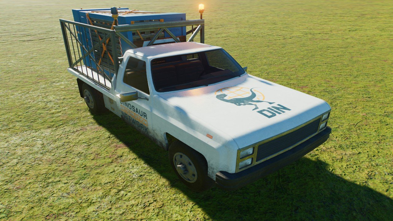 Small asset transportation vehicle - Workshop - Jurassic World Evolution 3