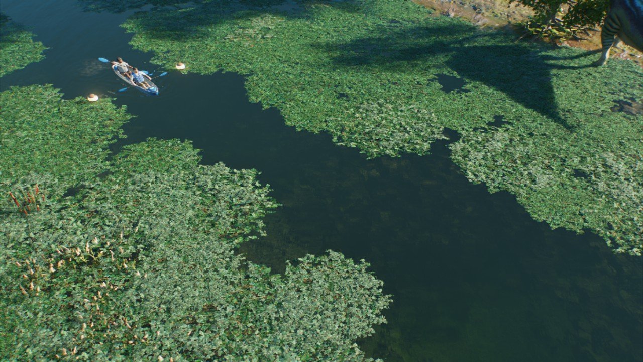 Water surface plants scenery - Workshop - Jurassic World Evolution 3