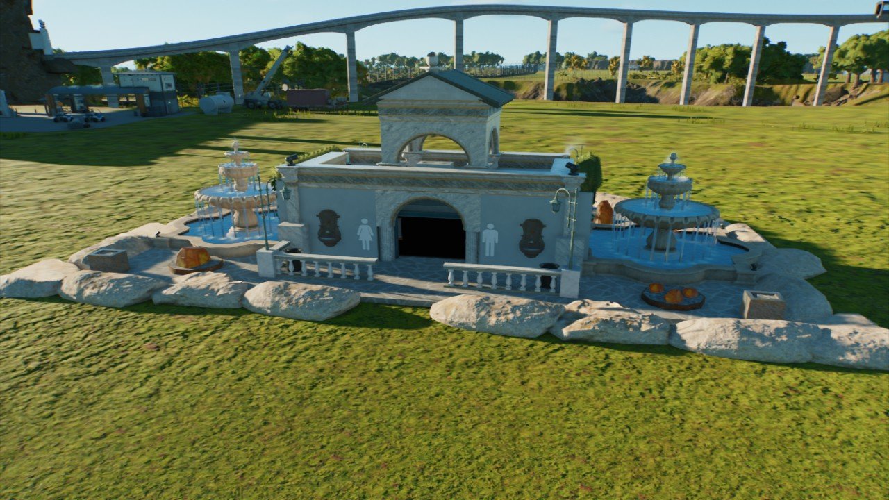 Deluxe Restroom - Workshop - Jurassic World Evolution 3